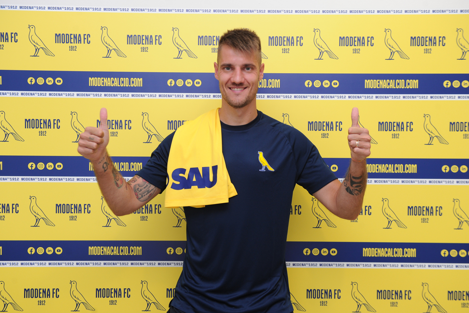 ANDREA SECULIN E’ GIALLOBLU’ - Modena FC