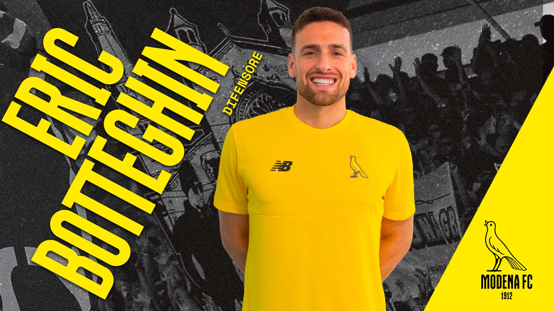 Eric Botteghin è gialloblù - Modena FC