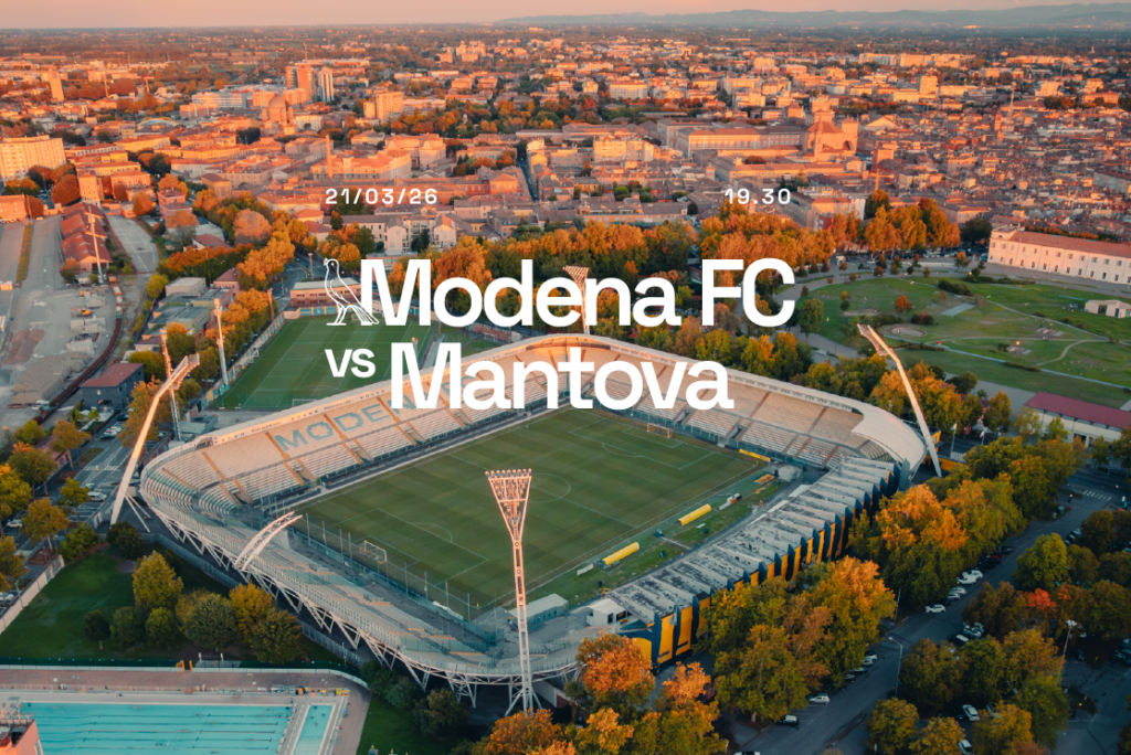 Modena-Mantova: al via la prevendita - Modena FC